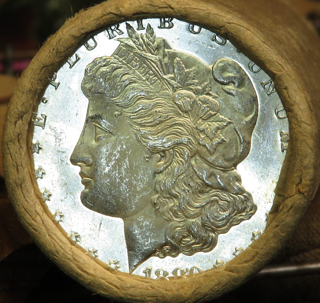 20 UNCIRCULATED BU Silver Morgan Dollars CAMEO DMPL 1880 / CC BESTEVER ...