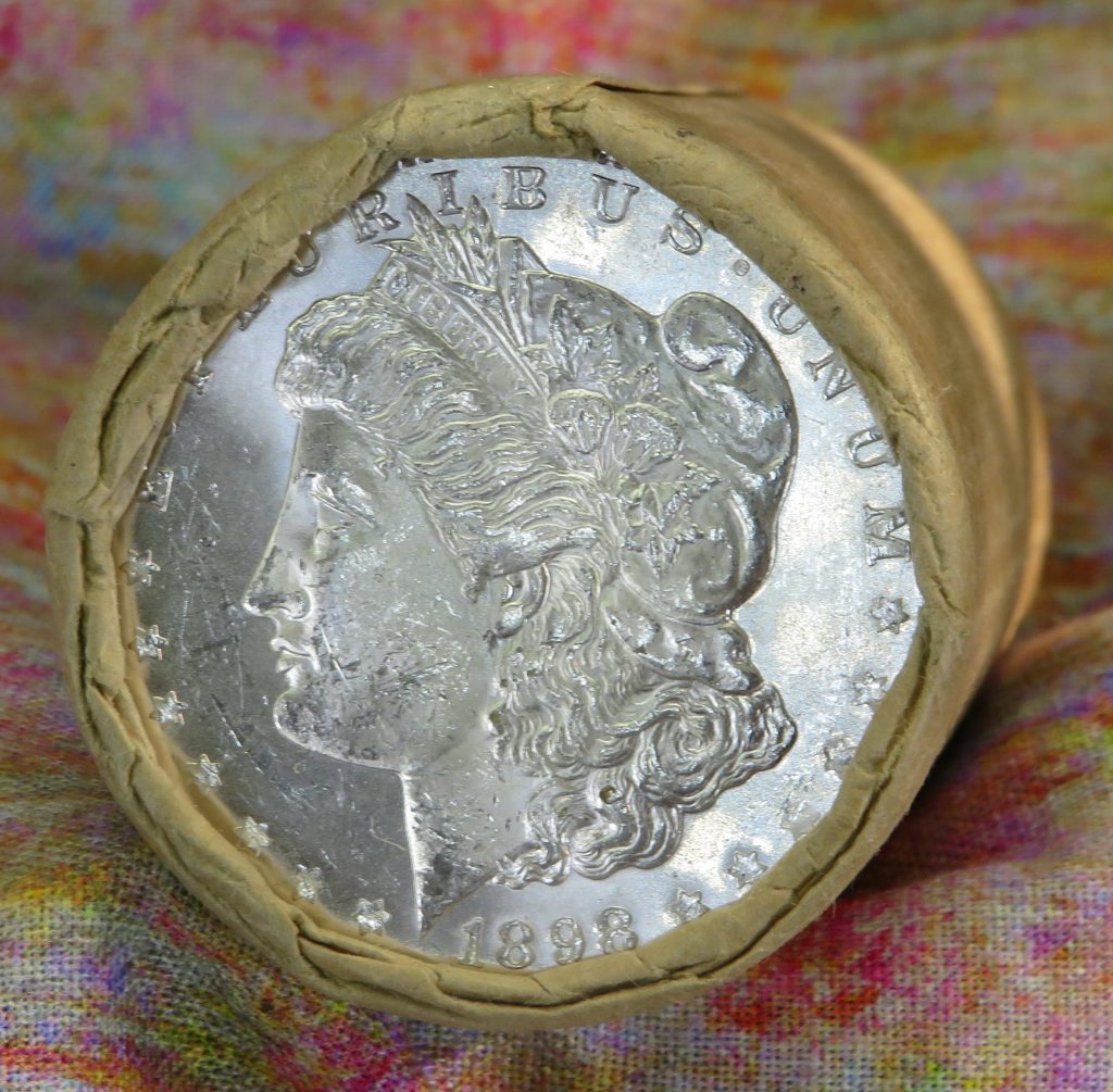 90% Silver Morgan Dollar ROLL (20 COINS) 1898 / O BESTEVER! #BE2415 ...